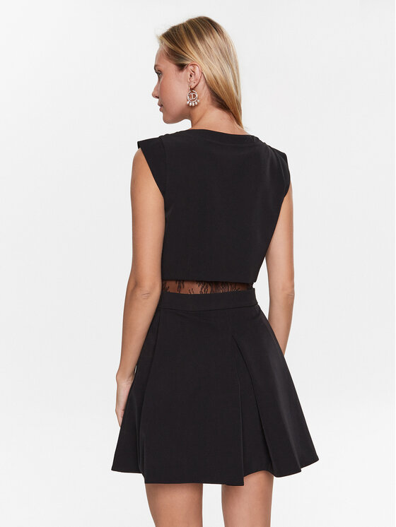 Ermanno Firenze Rochie de zi D42EQ029E49 Negru Regular Fit | Modivo.ro