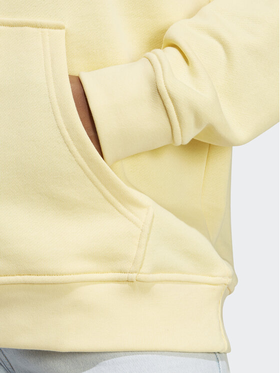adidas Суитшърт Trefoil Hoodie IB7434 Жълт Regular Fit | Modivo.bg