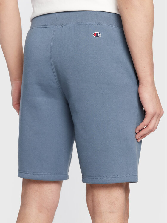 Champion Szorty sportowe Small Embroidery Script 218295 Niebieski ...