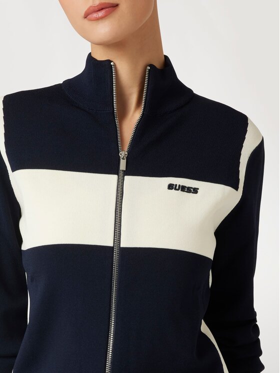 Guess Kardigan 169057 Niebieski Classic Fit | Modivo.pl