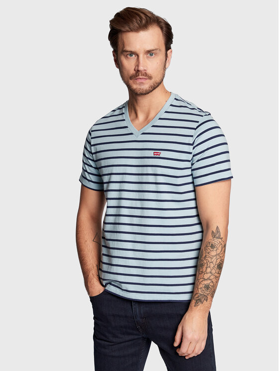 Levi's® T-Shirt Original Housemark 85641-0024 Světle modrá Standard Fit ...