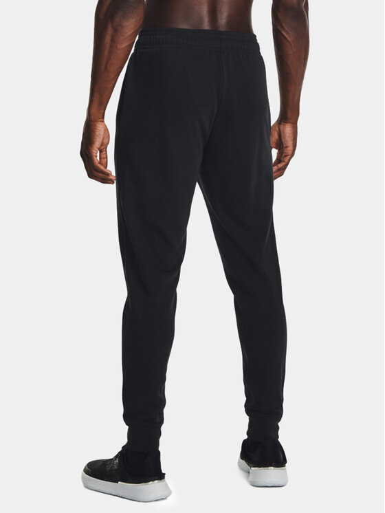 Under Armour Spodnie dresowe Ua Rival Terry Jogger 1380843-001 Czarny Fitted Fit | Modivo.pl