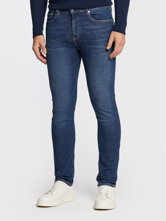 Calvin Klein Jeans Jeans J30J321131 Dunkelblau Skinny Fit | Modivo.de