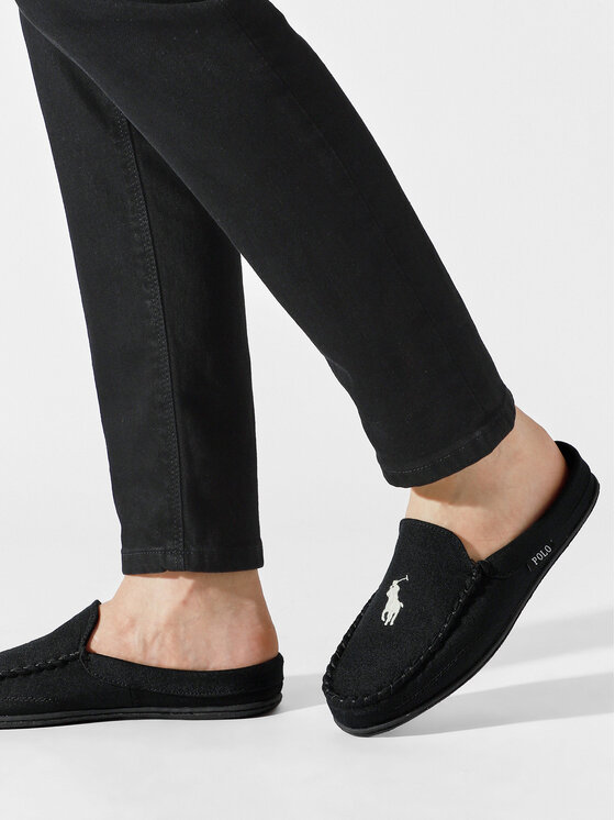 Polo Ralph Lauren Papuče Collins Mule RF104144 Čierna | Modivo.sk