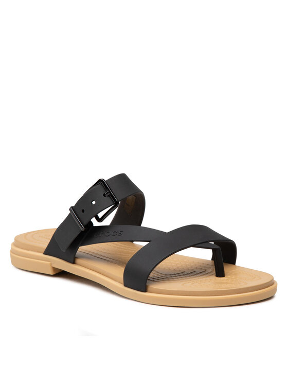 Crocs Flip flop Tulum Toe Post Sandal W 206108 Negru | Modivo.ro
