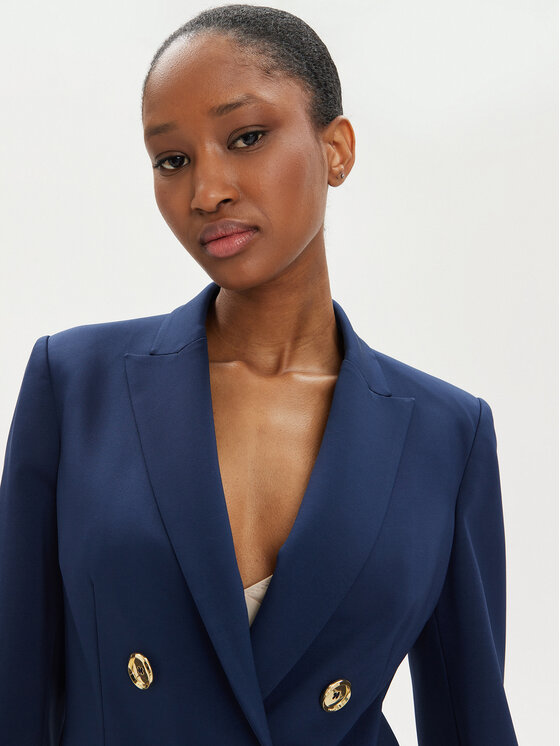 Pinko Marynarka Alexia Giacca . 100256 A1L3 Granatowy Regular Fit | Modivo.pl