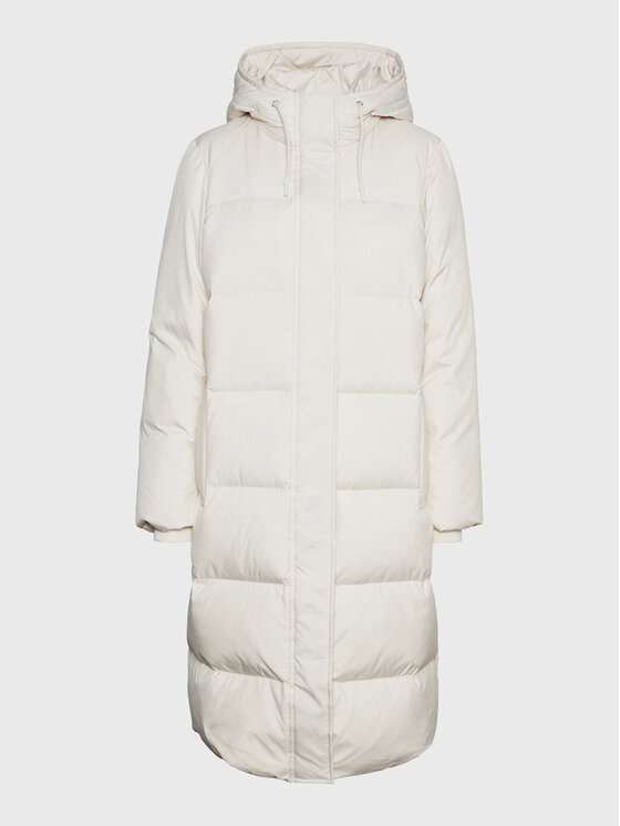 Vero Moda Kurtka puchowa Erica Holly 10251595 Écru Regular Fit | Modivo.pl