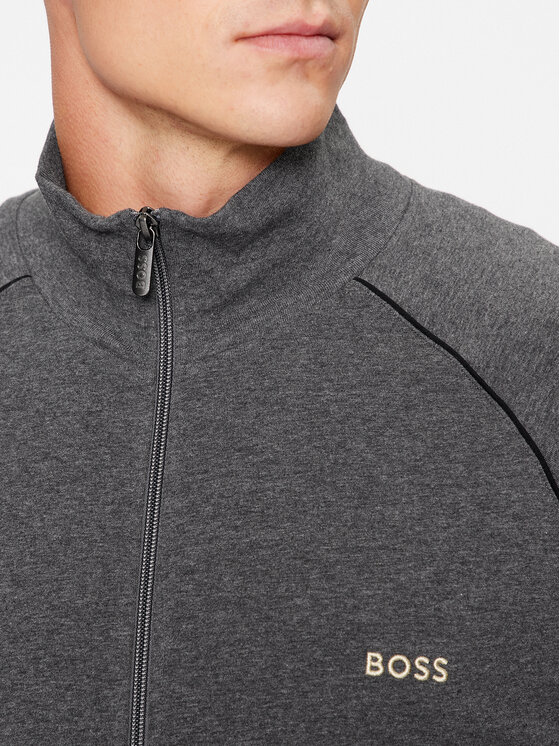 Boss Bluza 50469596 Szary Regular Fit | Modivo.pl