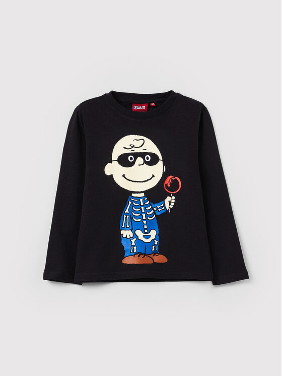 OVS Bluse PEANUTS 1331206 Schwarz Regular Fit | Modivo.de
