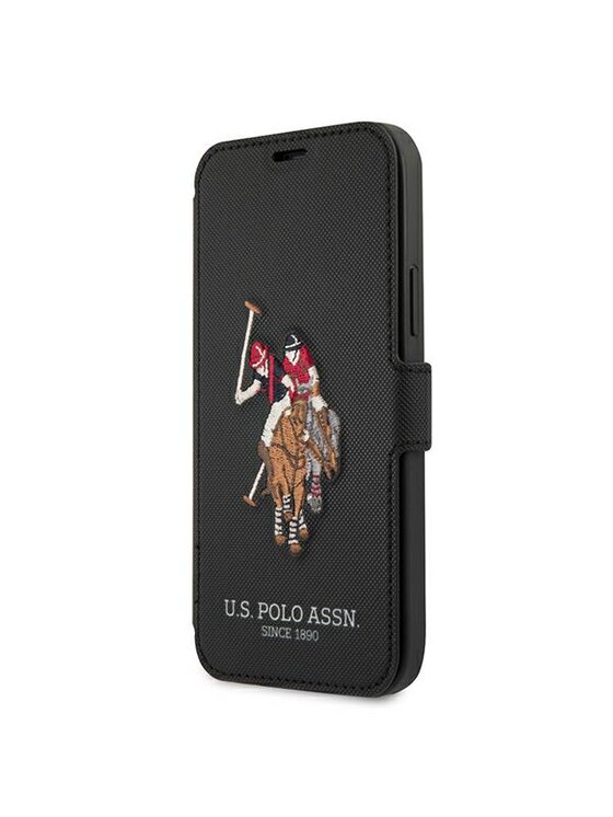 U.S. Polo Assn. Etui na telefon iPhone 12 Pro Max Czarny | Modivo.pl