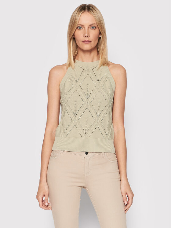 Morgan Top 221-MLEO Beżowy Regular Fit | Modivo.pl