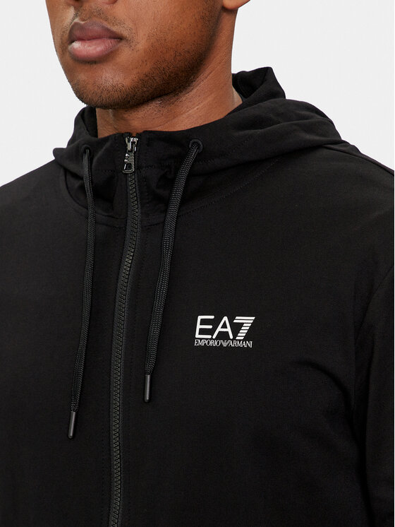 EA7 Emporio Armani Bluza 8NPM13 PJ05Z 1200 Czarny Regular Fit | Modivo.pl