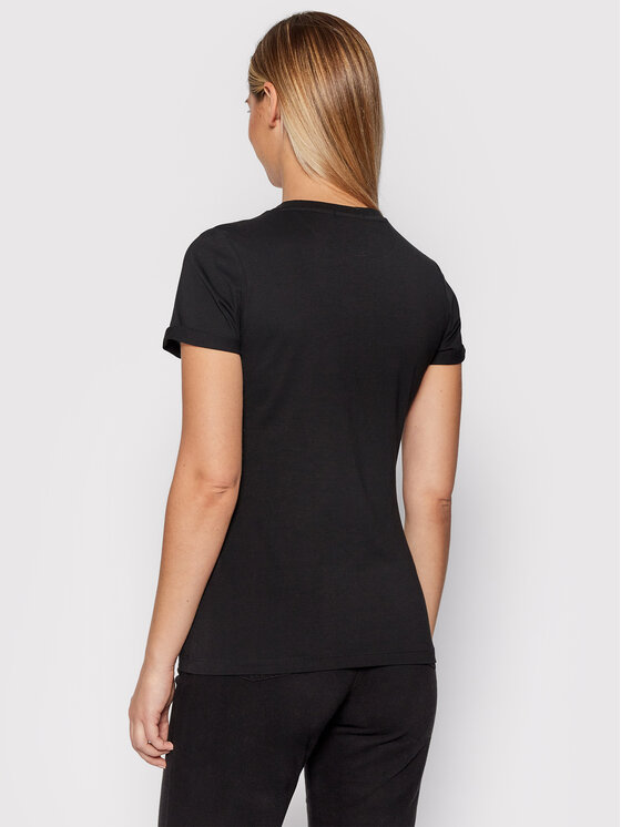 Hugo T-Shirt The Slimtee 50456008 Czarny Slim Fit | Modivo.pl