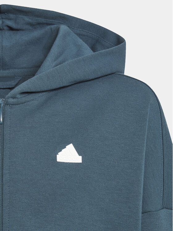 adidas Mikina Future Icons 3-Stripes IL3075 Modrá Regular Fit | Modivo.cz