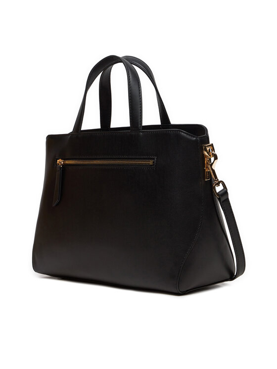 Tommy Hilfiger Torebka Heritage Satchel AW0AW16318 Czarny | Modivo.pl