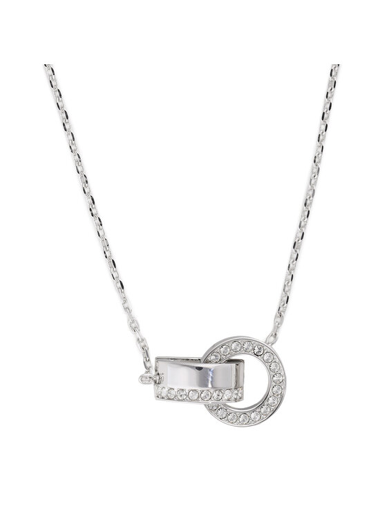 Swarovski Naszyjnik Hollow 5636497 Srebrny | Modivo.pl