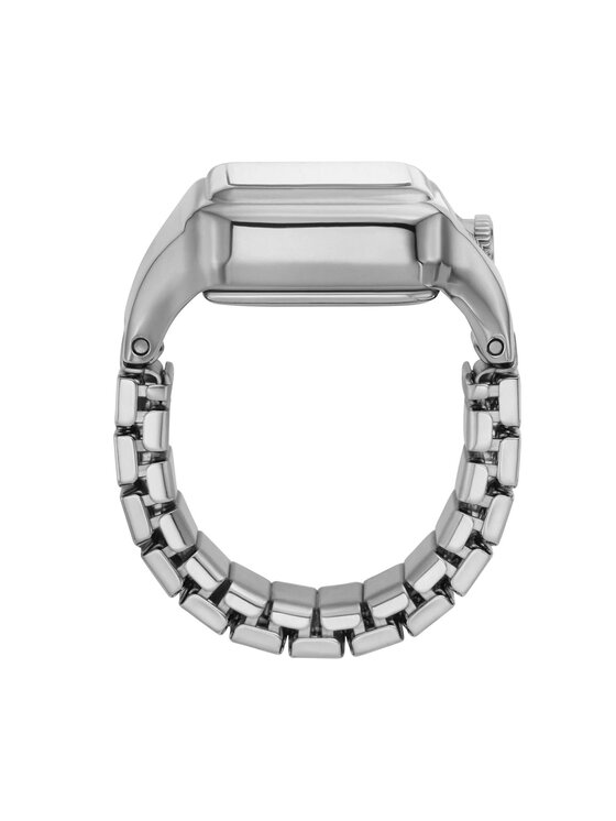 Fossil Zegarek Watch Ring ES5344 Srebrny | Modivo.pl
