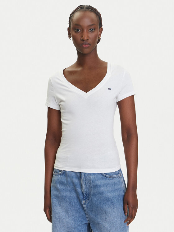 Tommy Jeans Komplet t-shirtów DW0DW21367 Kolorowy Slim Fit | Modivo.pl