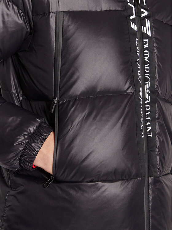 EA7 Emporio Armani Kurtka puchowa 6LPB01 PNR4Z 1200 Czarny Regular Fit | Modivo.pl