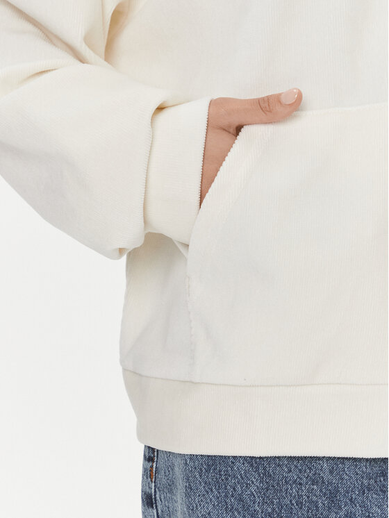 Hugo Mikina Velvet 50500470 Écru Regular Fit | Modivo.cz