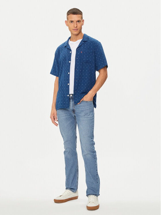 Levi's® Jeansy 511™ 04511-5849 Niebieski Slim Fit | Modivo.pl