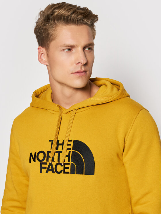 The North Face Sweatshirt Drew Peak NF00AHJY Gelb Regular Fit Modivo