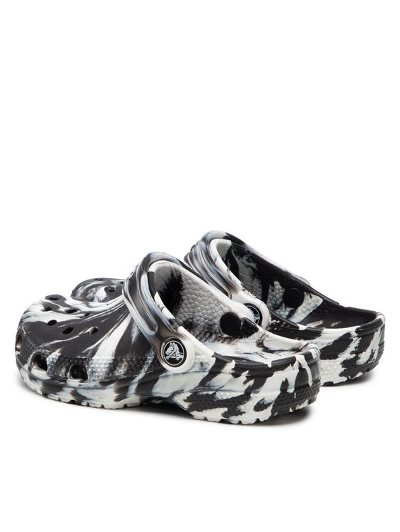 Crocs Nazouváky Classic Marbled Clog 207464 Černá | Modivo.cz