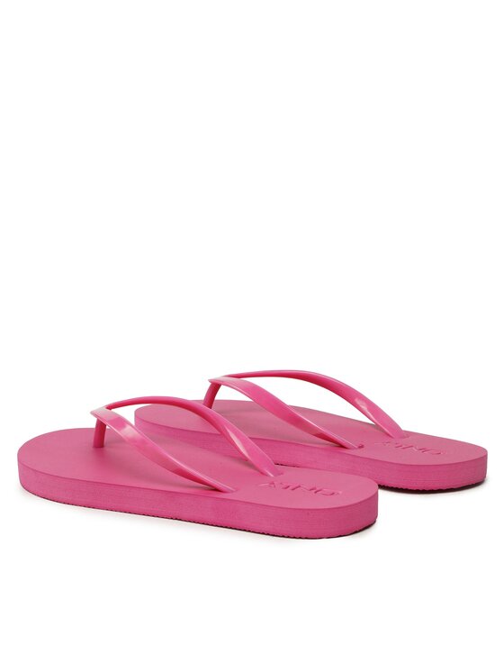 ONLY Shoes Japonki Onllitzia Solid Flip Flop 15289329 Różowy | Modivo.pl