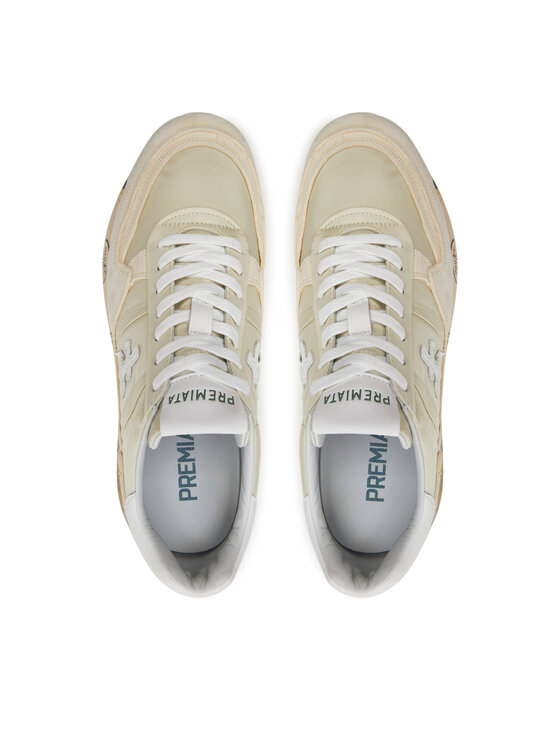 Premiata Sneakersy Landeck VAR 6136 Écru | Modivo.pl