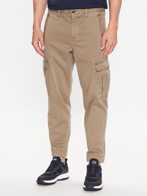 Boss Stoffhose 50494347 Beige Regular Fit | Modivo.de