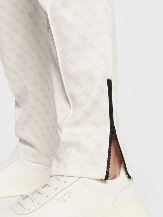 Guess Pantaloni trening Korbin Z2BB05 FL04Q Écru Regular Fit | Modivo.ro
