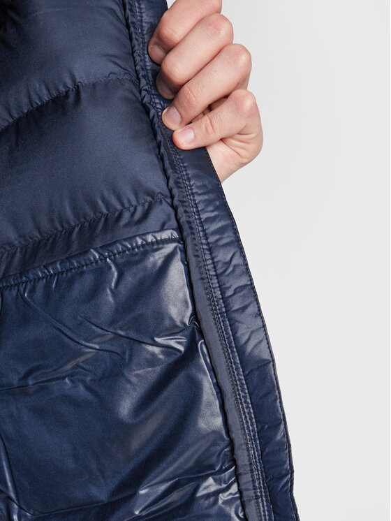 adidas Pernata jakna 3-Stripes SDP Badge of Sport GV5329 Tamnoplava ...