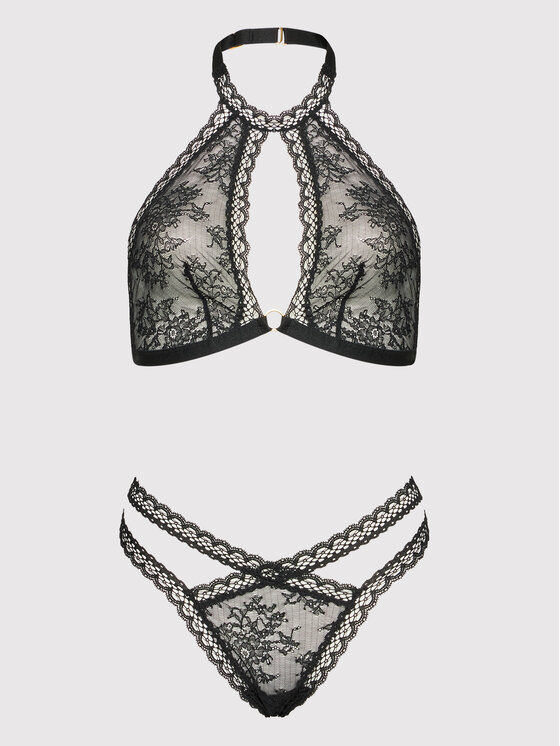 Aubade Súprava spodnej bielizne Frisson Ephemere P080I Čierna | Modivo.sk