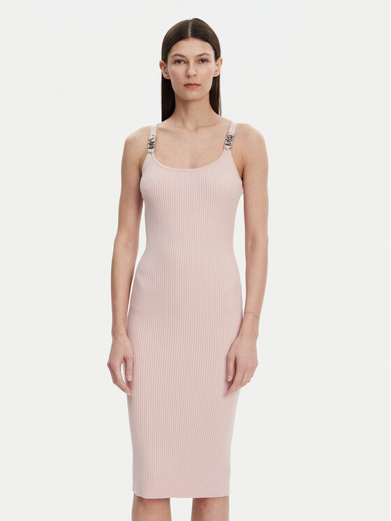 MICHAEL Michael Kors Rochie tricotată MT482IL33D Roz Slim Fit | Modivo.ro