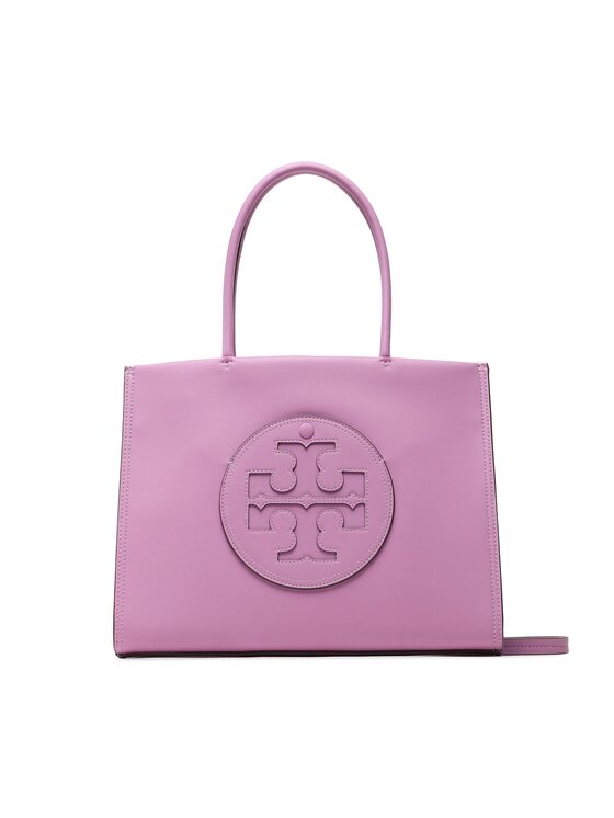 Tory Burch Torebka Ella Bio Small Tote 145612 Fioletowy | Modivo.pl