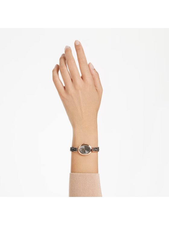 Swarovski Zegarek Crystal Rock Watch 5656857 Różowe złoto | Modivo.pl
