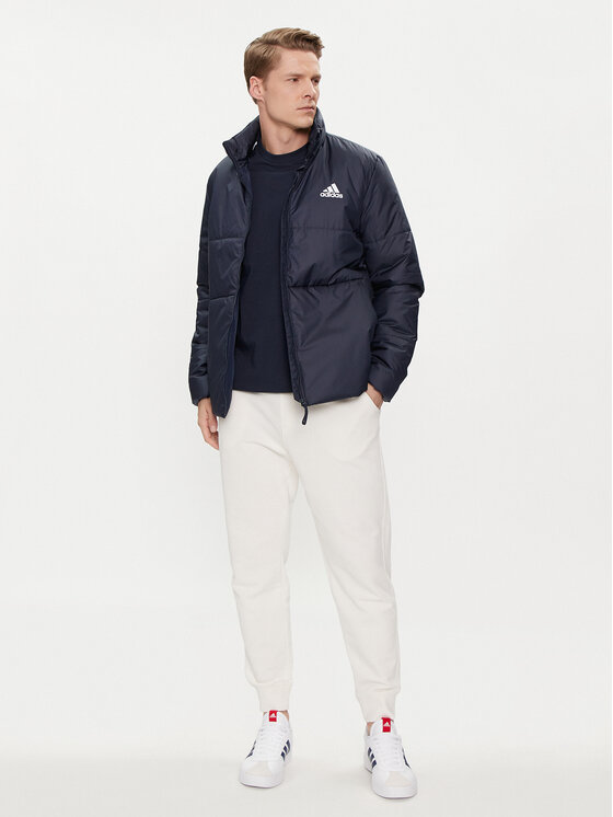 adidas Pārejas jaka Bsc 3-Stripes HG6272 Tumši zils Regular Fit | Modivo.lv