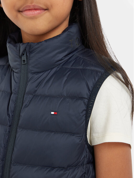 Tommy Hilfiger Veste Essential Light down Yest KS0KS00439 Tumši zils ...