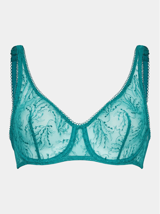 Simone Pérèle Biustonosz z fiszbiną Opaline 1B2323 Zielony | Modivo.pl