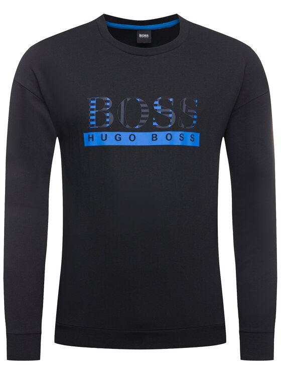 Boss Bluza Authentic 50420490 Czarny Regular Fit | Modivo.pl