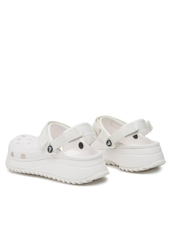 Crocs Sandały Classic Hiker Clog 206772 Biały | Modivo.pl