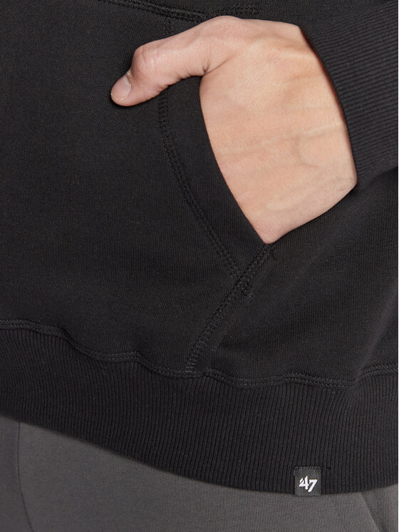 47 Brand Μπλούζα Top Cut Burnside BB017PEMTCB565969JK Μαύρο Regular Fit ...