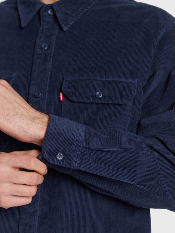 Levi's® Marškiniai Classic Worker 19587-0226 Tamsiai mėlyna Relaxed Fit ...