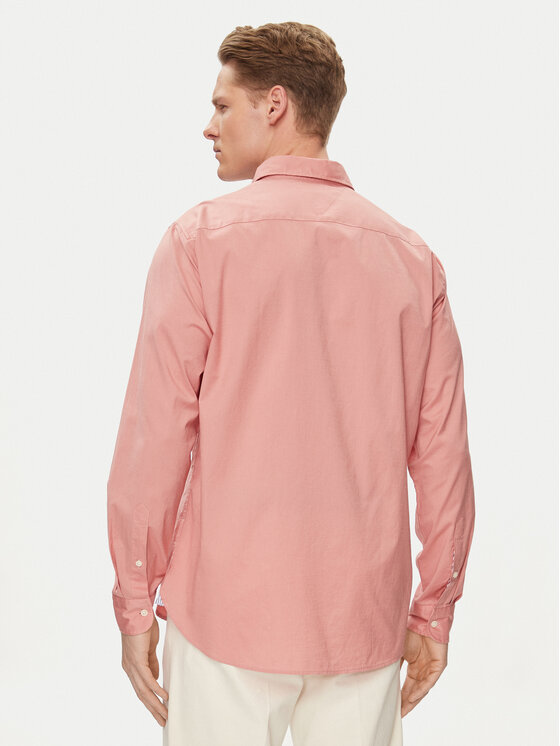 Tommy Hilfiger Hemd MW0MW30934 Rosa Regular Fit | Modivo.de