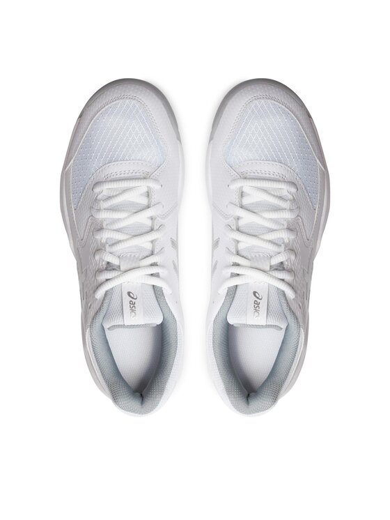 Asics Boty na tenis Gel-Dedicate 8 1042A237 Bílá | Modivo.cz