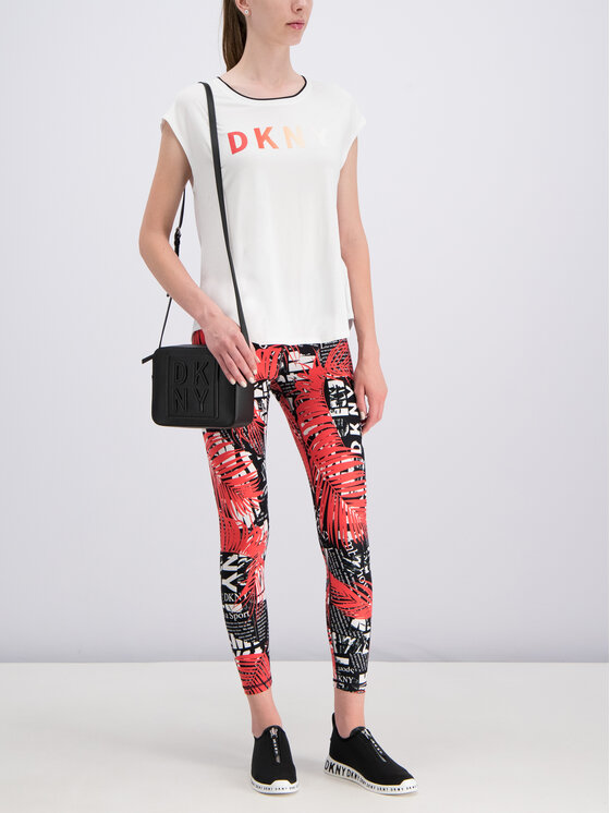 DKNY Sport T-Shirt DP9T6531 Bílá Regular Fit | Modivo.cz