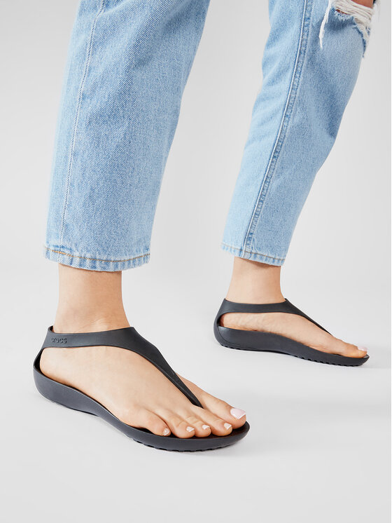 Crocs Sandales Serena Flip W 205468 Melns Modivo.lv