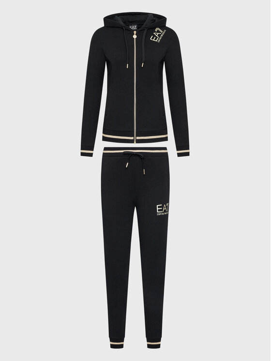 EA7 Emporio Armani Jogginganzug 6LTV53 TJCQZ 1200 Schwarz Regular Fit | Modivo.de