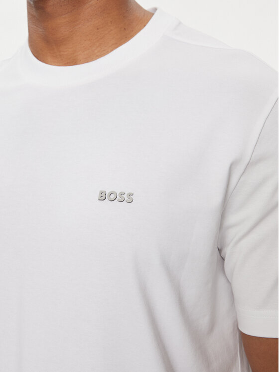Boss T-Shirt Tee 50506373 Biały Regular Fit | Modivo.pl
