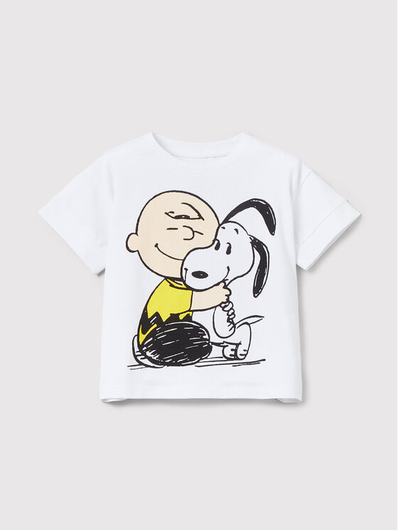OVS T-Shirt PEANUTS 1449511 Biały Regular Fit | Modivo.pl